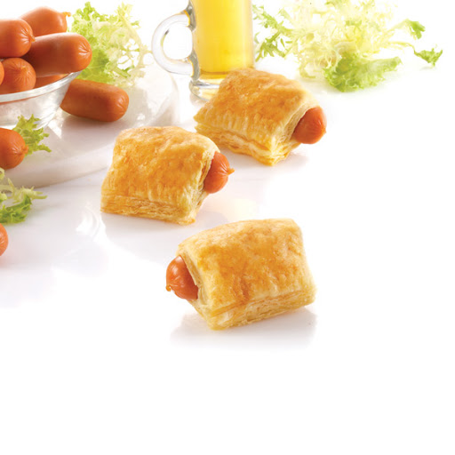 Mini plăcintă cu cârnați ⋆ Produse Grecia - Mediteranean Food